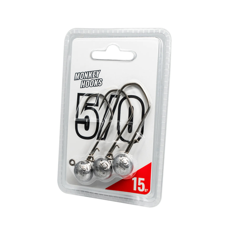 Monkey Lures Hook Raw | 21g | 5/0 | MONMH50RL21